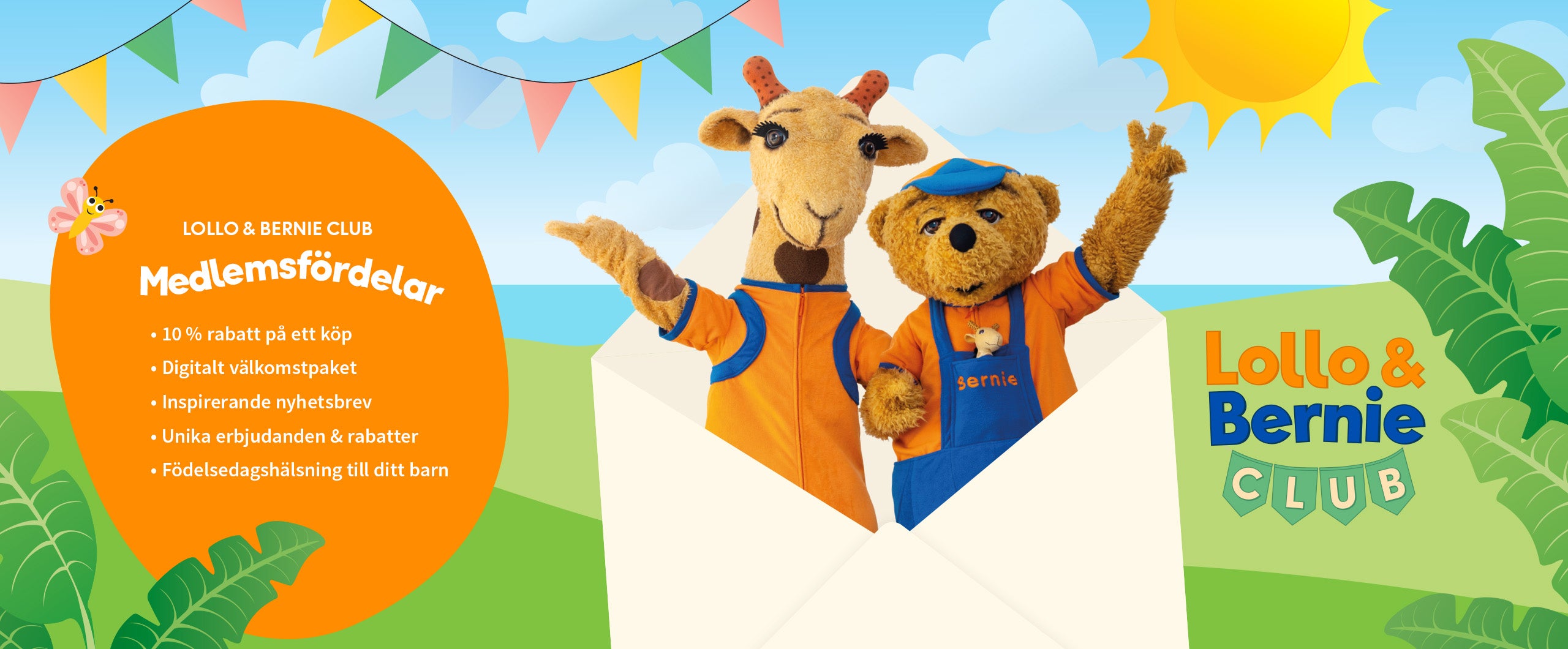 Gå med i Lollo & Bernie Club