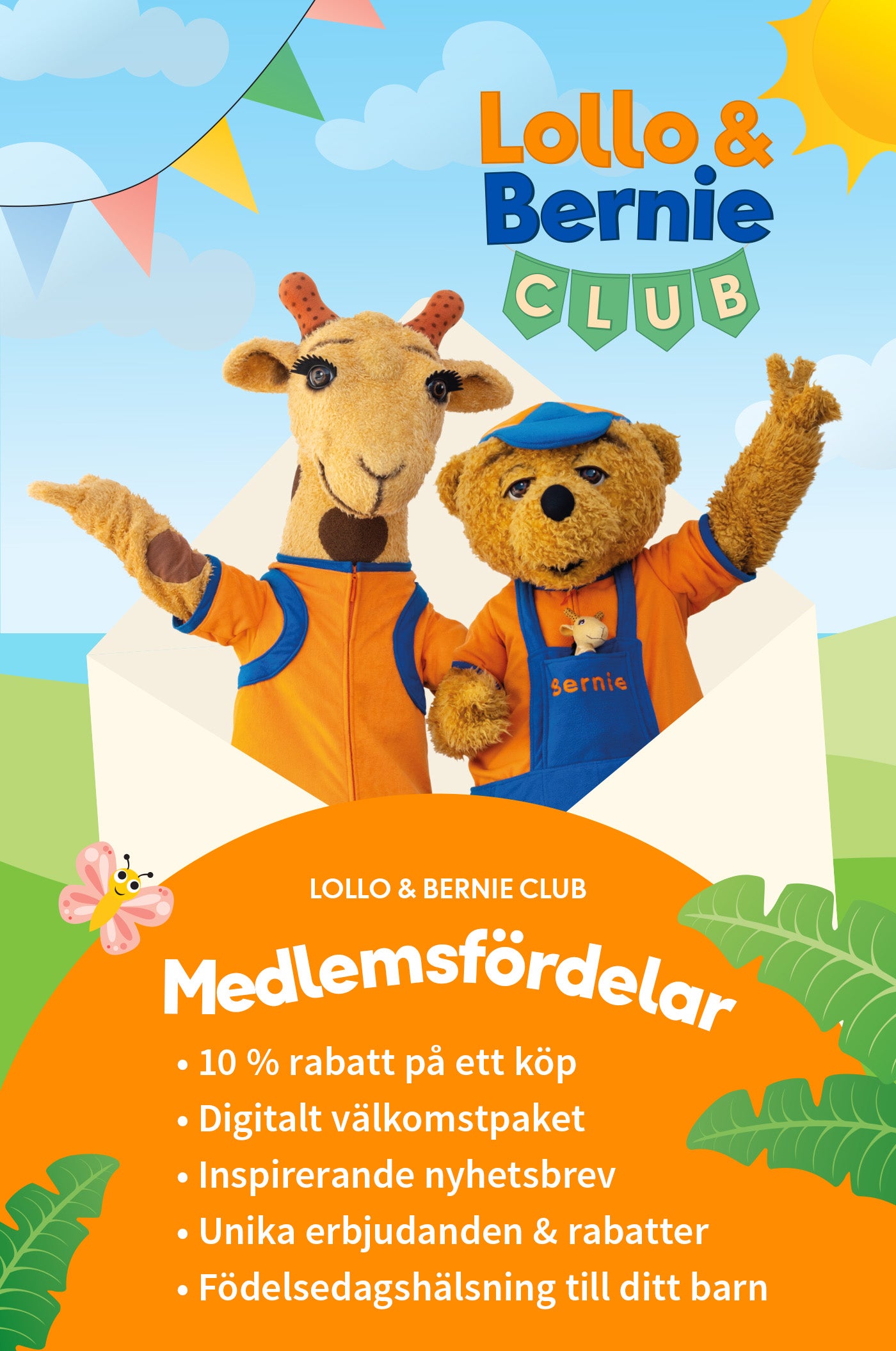 Gå med i Lollo & Bernie Club