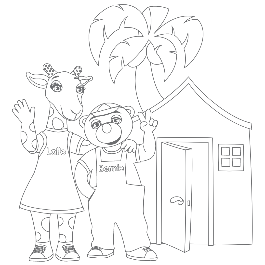 Print tegninger gratis I Lollo & Bernie